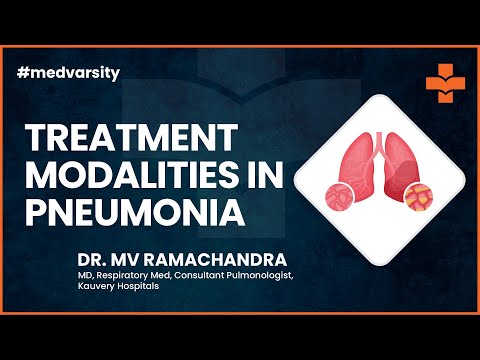 Treatment Modalities in Pneumonia | @MedvarsityTechnologiesPvtLtd