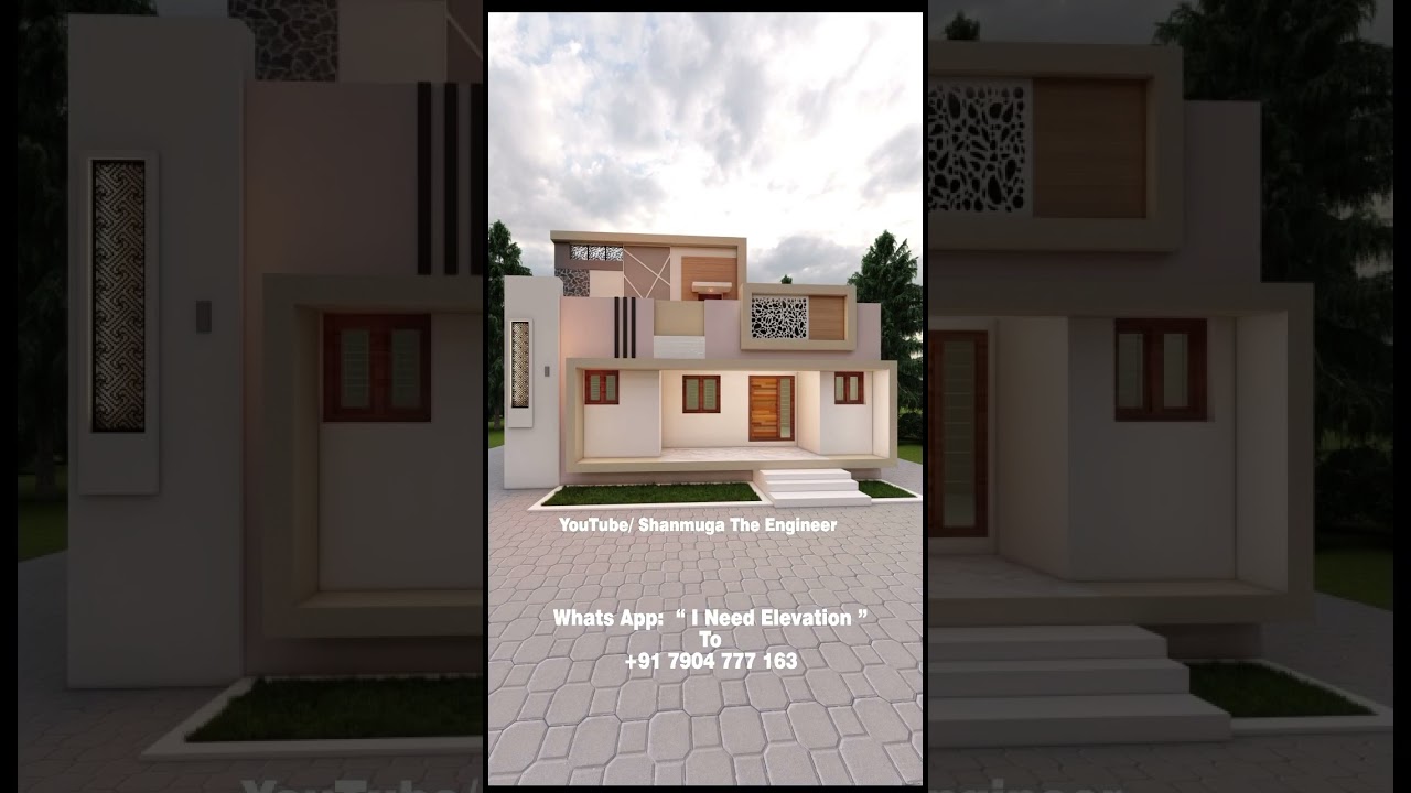 Stunning Single Floor Front Elevation Design Ideas for Modern Homes! 🏡✨