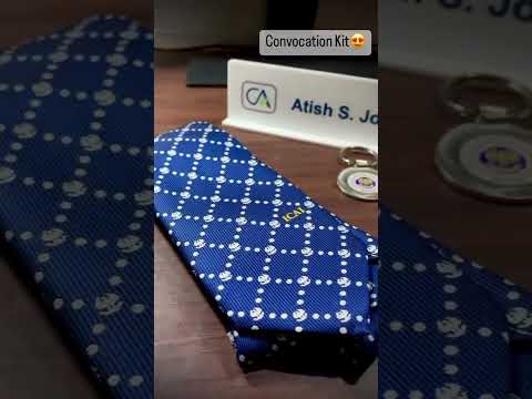 ICAI convocation kit😍 #icai #ca #caconvocation #convocation2023 #caconvocationkit #castudents