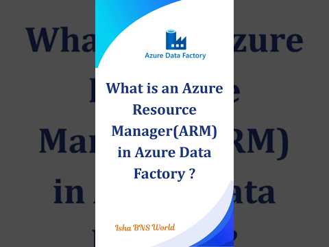 💡 What is Azure Resource Manager in ADF? | ARM Template Explained for Beginners
