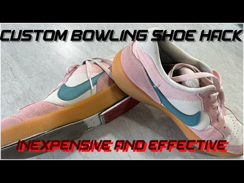 Inexpensive Custom Bowling Shoe Hack!