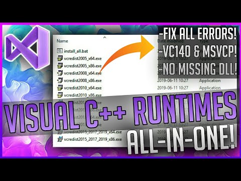 FULLY Install VISUAL C++ Redistributable Runtimes All-in-One [2025]