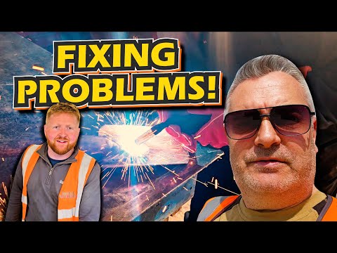 KARL = MASTER FIXER! Fixing All Problems | Airedale Fencing Contractor Weekly vlogs #177