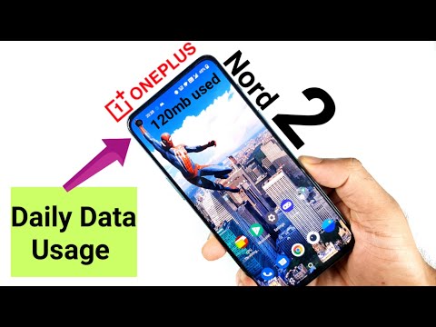 Oneplus Nord 2 Data usage in notification bar Wifi & Mobile data 🔥🔥🔥