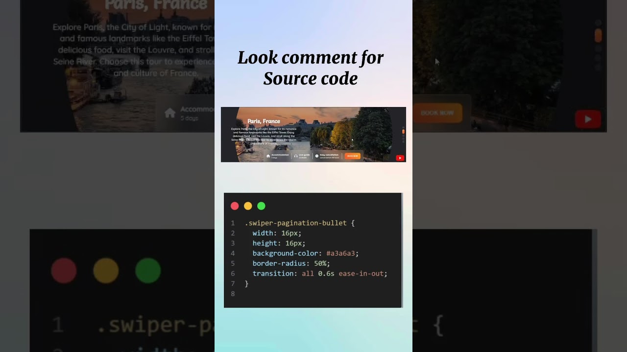 Landing page #html #css #javascript #webdevelopment #goviral #fyp