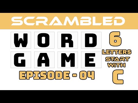 6 Letter Words Mystery Revealed " Guess the Word Game Start With "C"