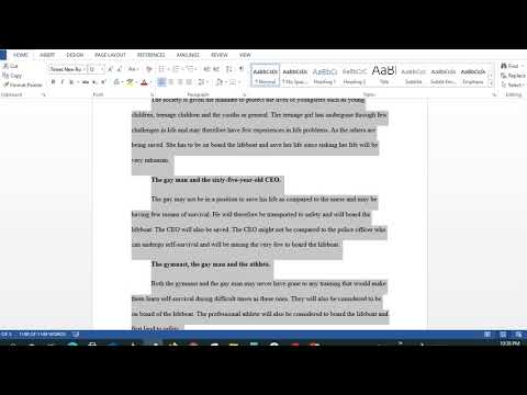 Formatting Body of your Paper in APA