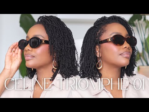 CELINE TRIOMPHE 01 OVAL SUNGLASSES REVIEW | UNBOXING, PRICE, COLOUR COMPARISON, QUALITY & MORE