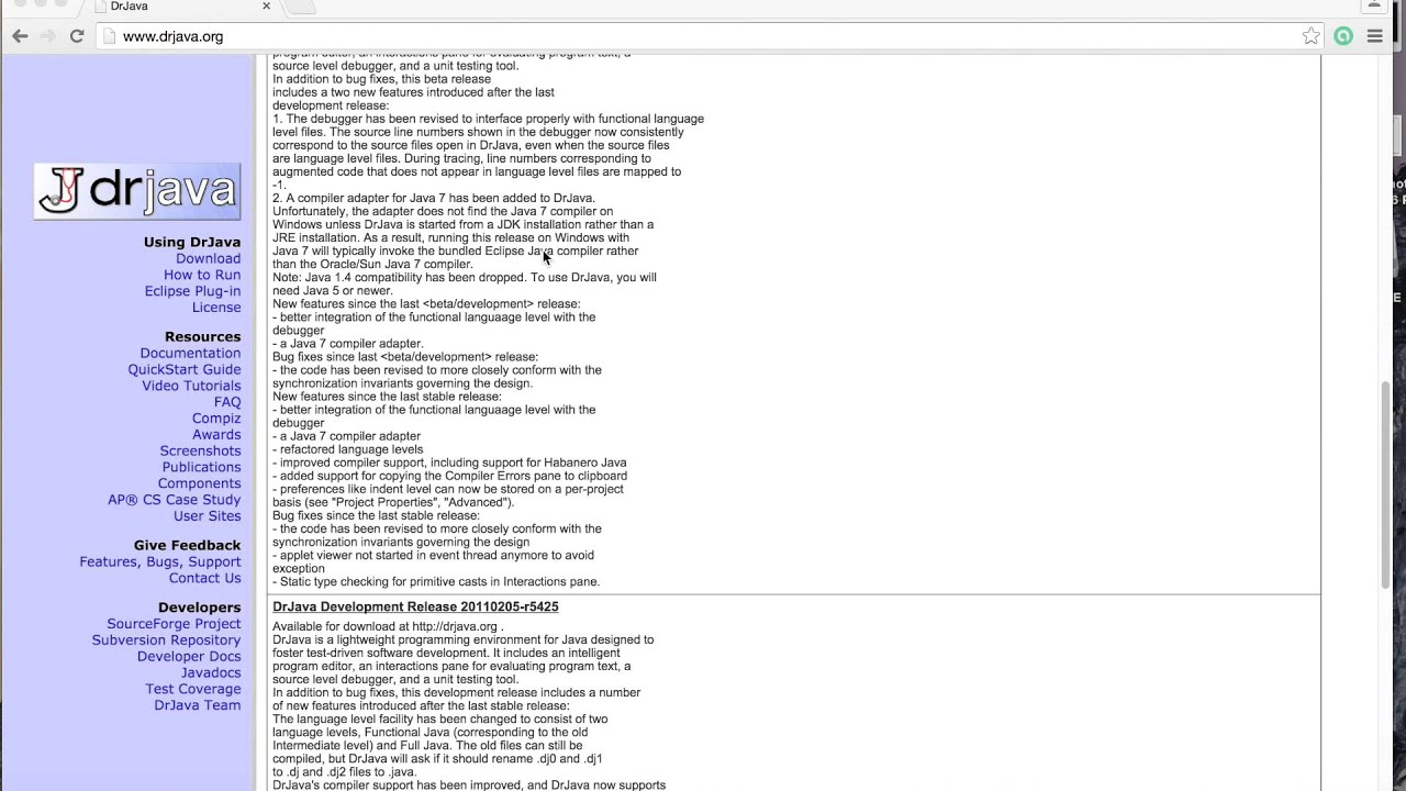 Introduction To Java: Segment #1.5: Setting up an IDE, Dr. Java