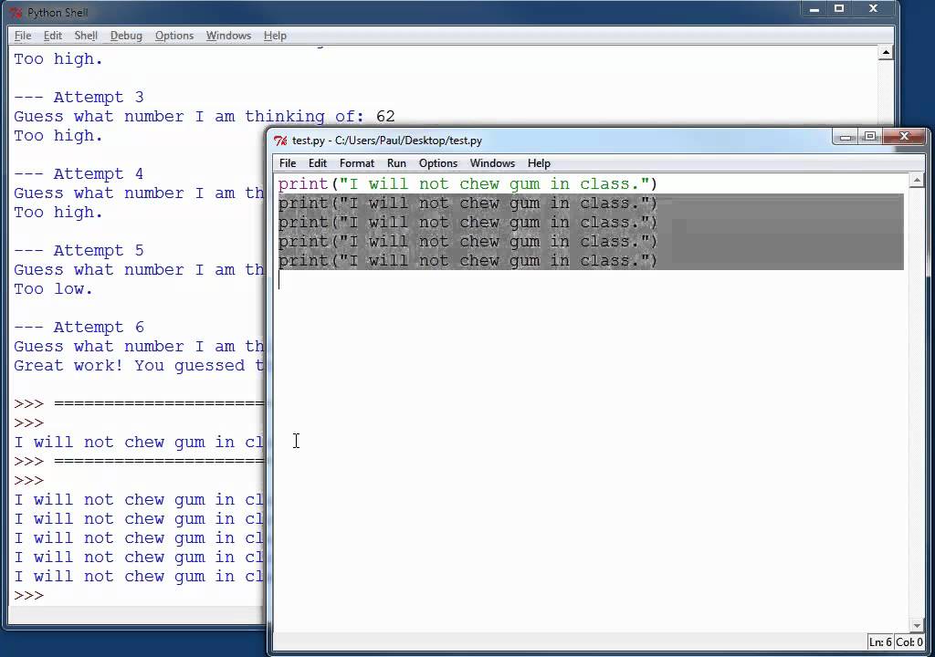 Chapter 4: for loops