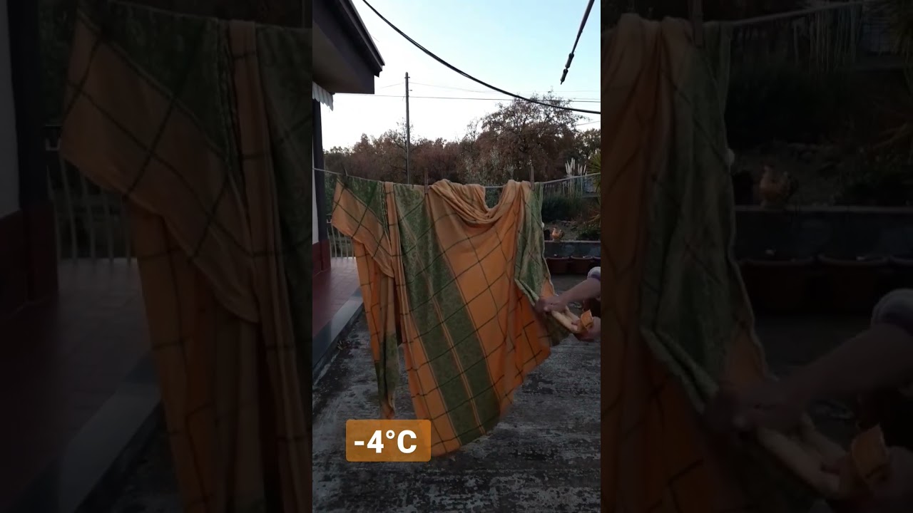 THIS MORNING THE TEMPERATURE IS BELOW ZERO AND HERE'S HOW I FOUND A RAG DRIPPING!