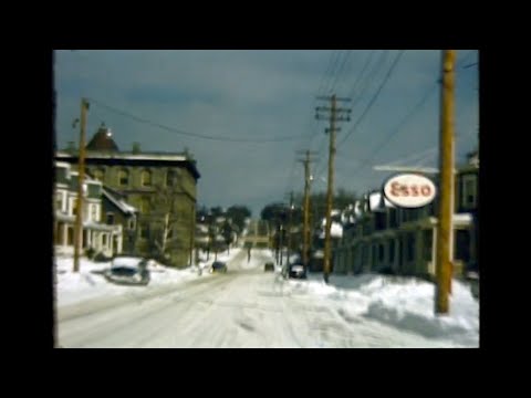 Winter and Road Work in Good Weather - 1958