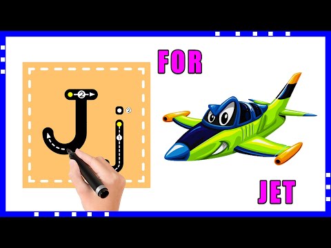 5 Words From J | Tracing Letter J | Educational Videos For Kids
