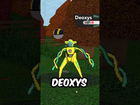 How YOU Can CATCH DEOXYS in Pokemon Brick Bronze! #pokemon #brickbronze #roblox