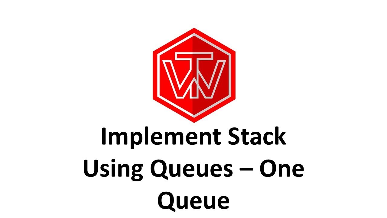 Implement Stack Using Queues | LeetCode 225 (One Queue) | Coding Interview Tutorial