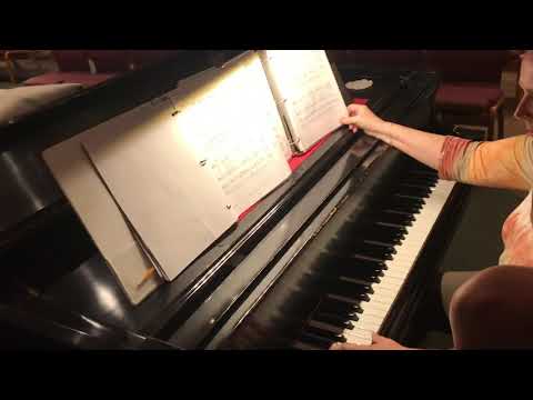 Bass line on piano for We Have Heard the Joyful Sound (Jesus Saves)