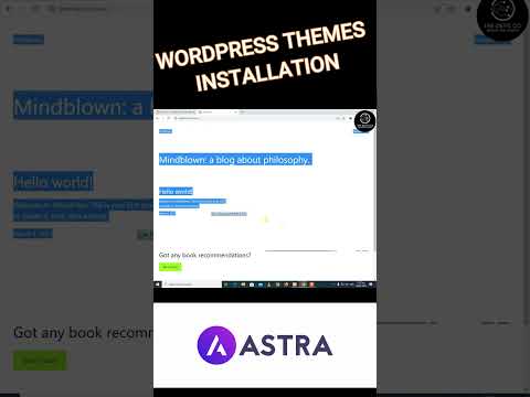 how to install wordpress theme on localhost - wordpress themes installation complete
