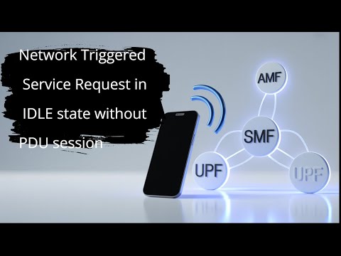 Network Triggered Service Request in IDLE state without PDU session