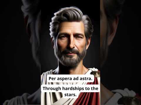 0058 Per aspera ad astra | Through hardships to the stars