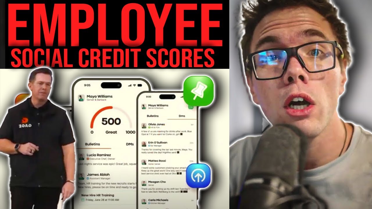EMPLOYEE SOCIAL CREDIT SCORES ARE HERE! (Yelp for humans)