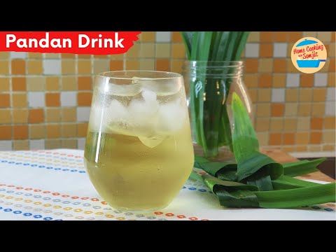 Fragrant Fresh Pandan Drink | Screw Pine Leaves Drink Recipe