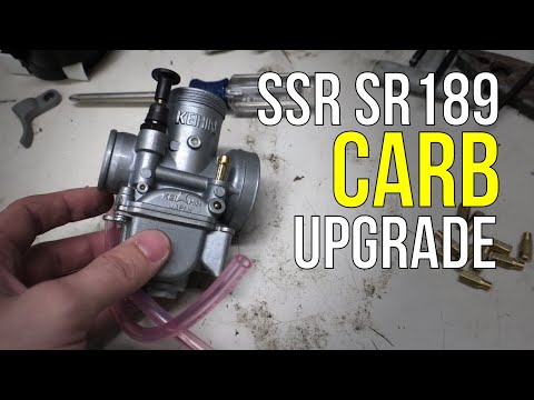 SSR SR189 Carb Upgrade