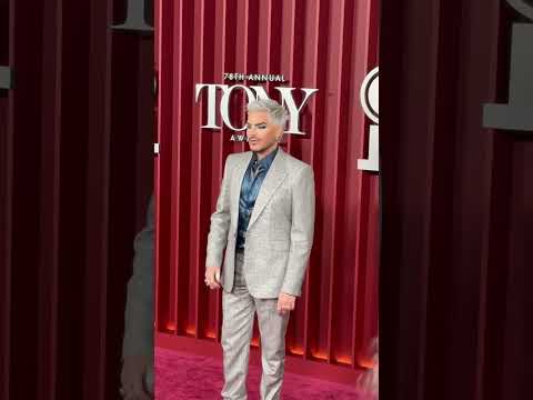 Adam Lambert is presenting at the 2025 Tony Awards. #broadway
