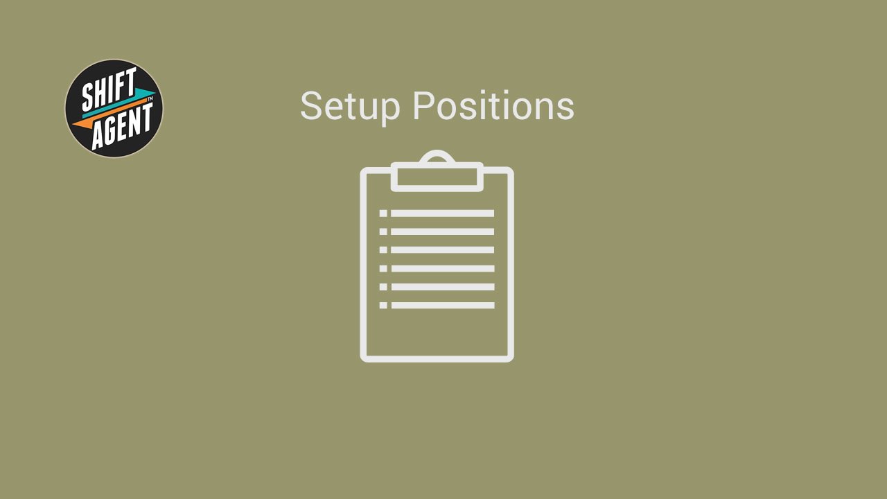 How to Setup Positions