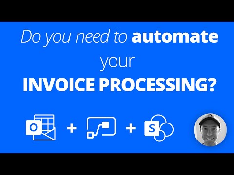 How you can automate the processing of invoices with Outlook, PowerAutomate and SharePoint