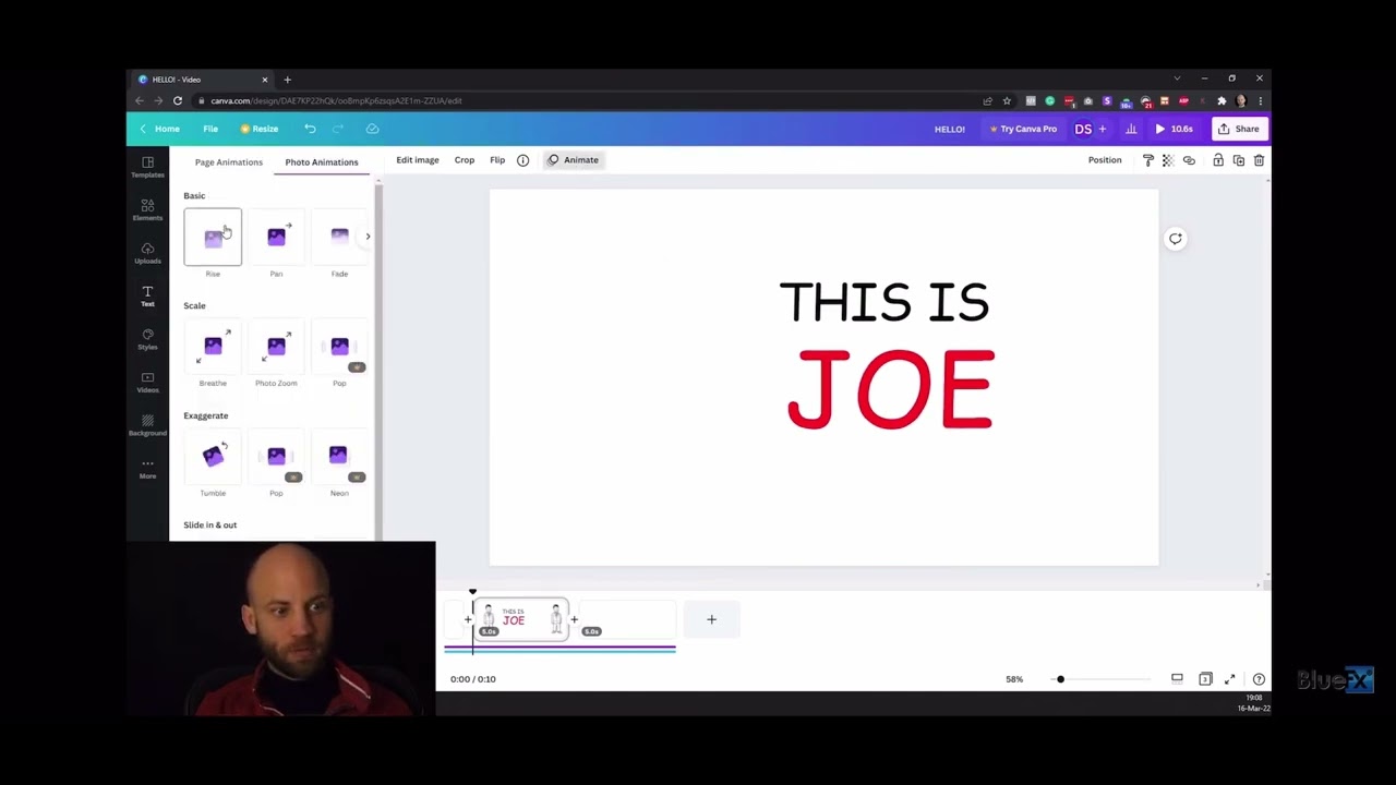 BlueFx Whiteboard Template In Canva