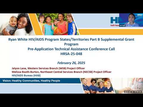 Funding Opportunity: RWHAP Part B Supplemental Grant Program (HRSA-25-048)