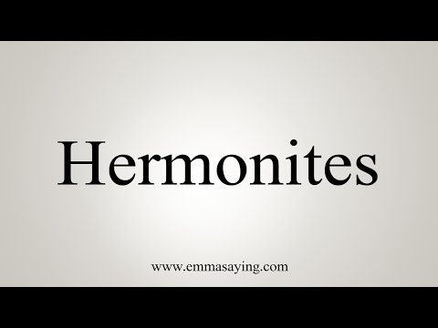 How To Say Hermonites