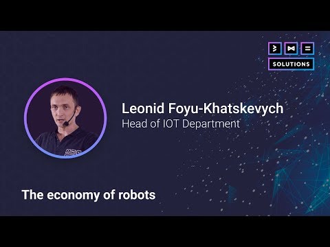 The economy of robots