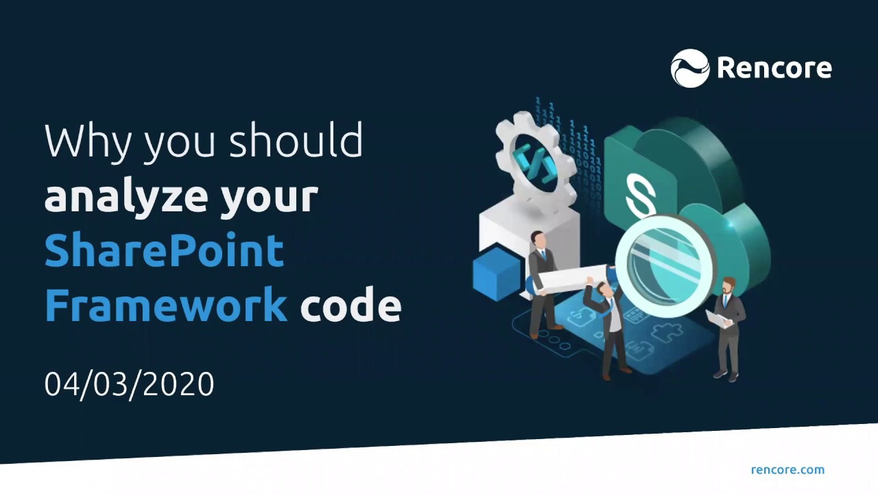Webinar: Why you should analyze your SharePoint Framework code