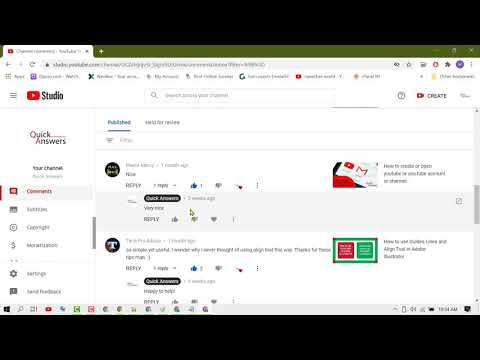 how to remove a comment on YouTube