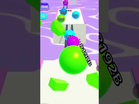 Ball Run 2048 - Gameplay Walkthrough Part 937B Infinity Mode New Best Record 4096AN (iOS, Android)