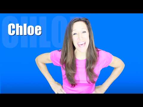 Learn to Spell CHLOE Toddler Song | Learn to Talk with Patty Shukla