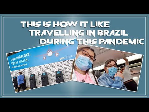 GRU International Airport, Guarulhos São Paulo Brazil During This Pandemic/Wearing Mask is Mandatory