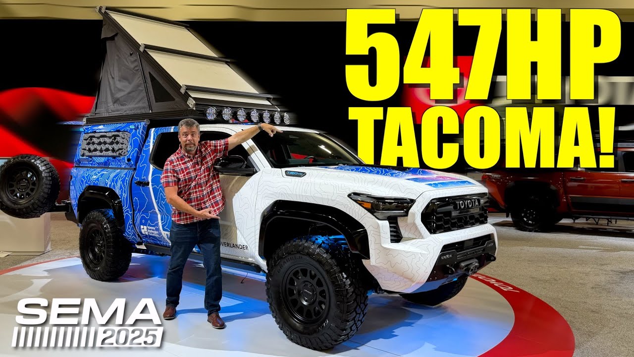 Toyota Just Unveiled a 547 Horsepower Tacoma & You Won’t Believe What’s Under The Hood!