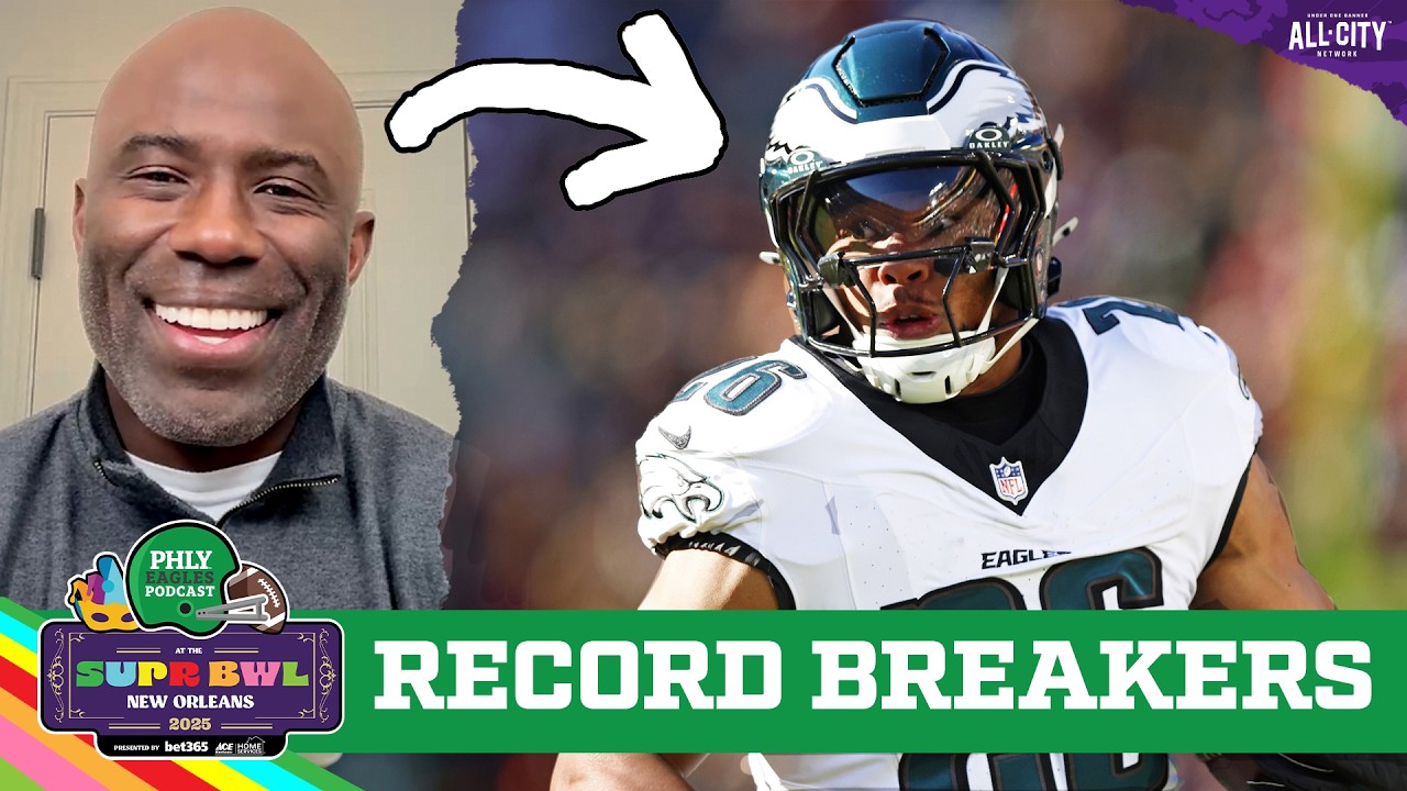 Terrell Davis on Saquon Barkley Breaking HIS Rushing Records & More | PHLY Eagles Exclusive