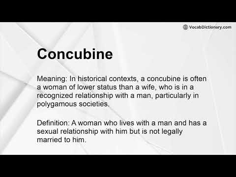Concubine Meaning