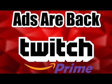 Twitch Prime No Longer Ad Free
