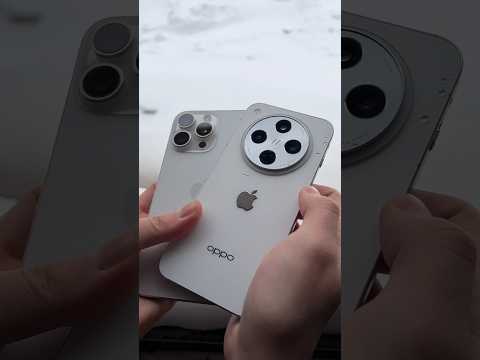 Oppo Find Find X8 vs iPhone 16 Pro Max Camera Test Which is One Best Camera Phone? #shorts