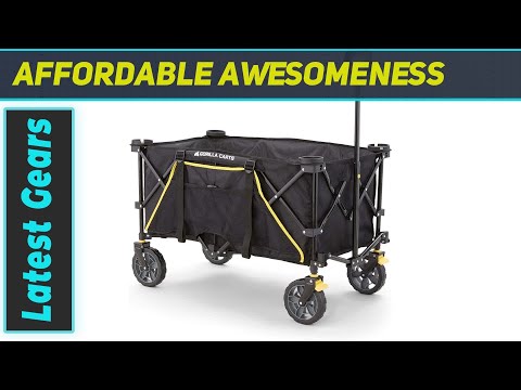 Gorilla Carts Folding Wagon: BEST for Beach & Outdoors?