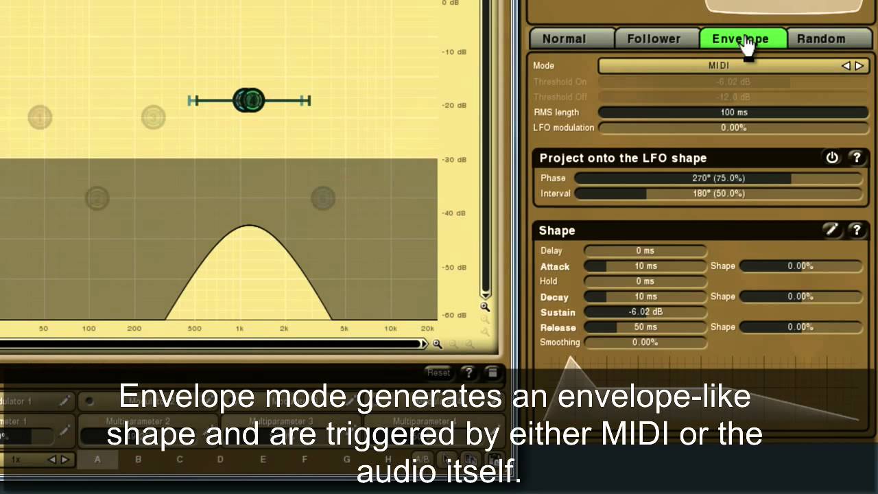 Modulators in MeldaProduction audio effects