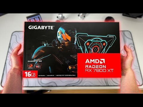 Unboxing the Best 1440p Budget GPU in 2024 - GIGABYTE Radeon™ RX 7800 XT GAMING OC 16G