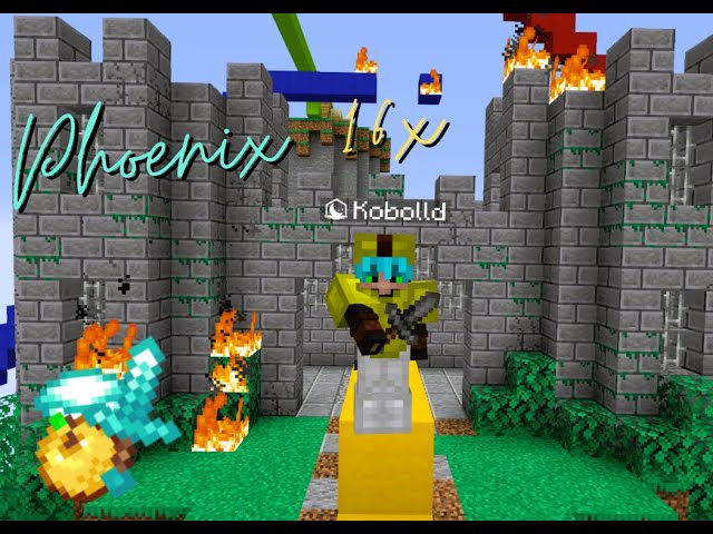 Phoenix 16x | | 𝐏𝐚𝐜𝐤 𝐑𝐞𝐥𝐞𝐚𝐬𝐞 Minecraft Texture Pack