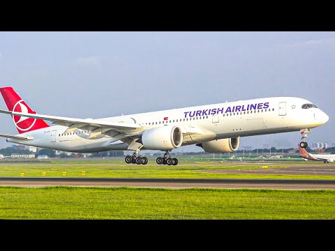 ✈️🇲🇨 1 HOURS AIRCRAFT TAKEOFFS & LANDINGS | GOLDEN HOUR | Soekarno Hatta Int’L Airport (CGK)