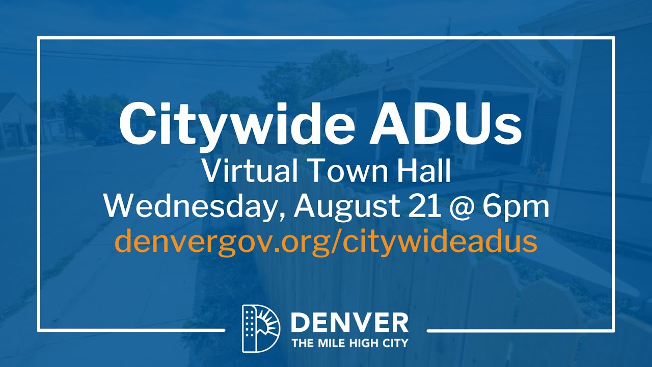 Citywide ADUs Virtual Town Hall #2