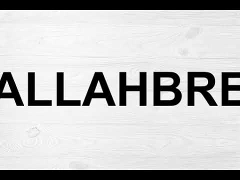 How To Pronounce Challah Bread